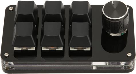 Buy 6 Key Macro Pad Osu Keypad Mini Gaming Keypad With Knob Usb Diy Programmable Keyboard Osu