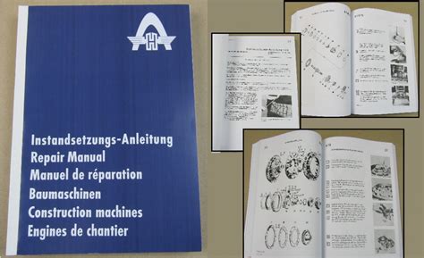 Hanomag K7 K7b B8b B11 Baumaschinen Werkstatthandbuch 1965