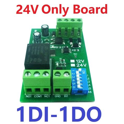 Dc 24v 1 8ch Digital Switch Dido Multifunction Rs485 Plc Io Expanding Board Standard Modbus Rtu