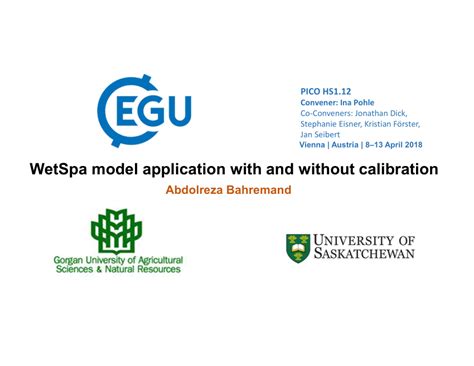 Pdf Wetspa Model Application With And Without Calibration