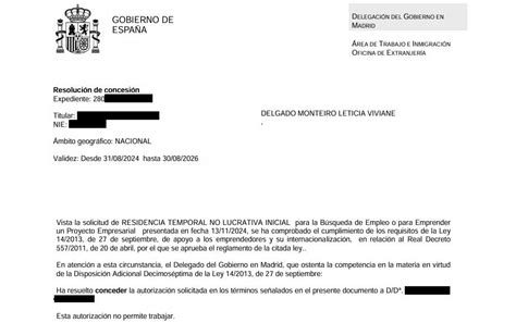 Residencia Busqueda De Empleo Cambio De Estancia Por Estudio