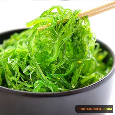 How To Make Japanese Seaweed Salad Wakame Salad