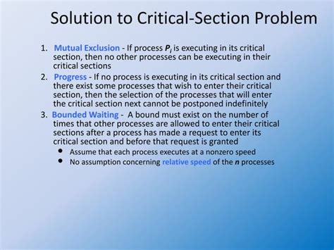 Operating System 24 Mutex Locks And Semaphores Pptx Operating