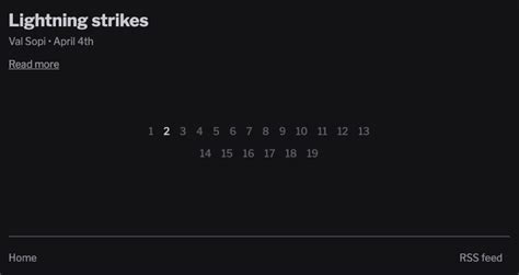 The New Pagination