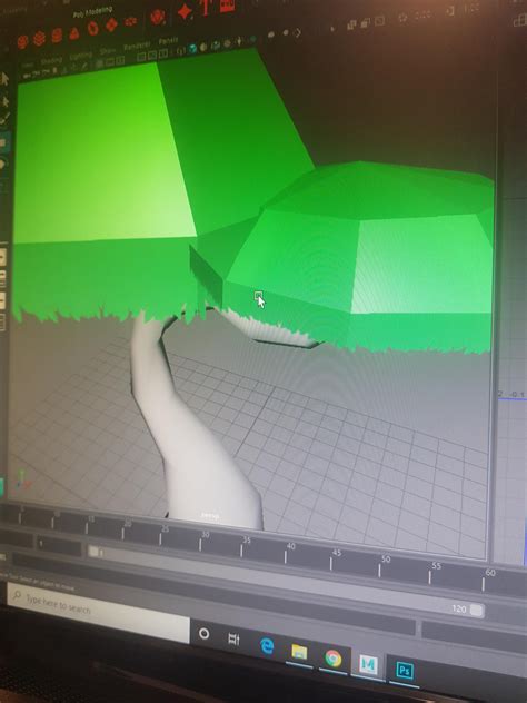 Why Is It That Two Objects With Transparency Maps Are Showing Through