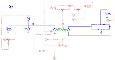 Simulation Model In Amesim Hydrostatic Transmission With Secondary