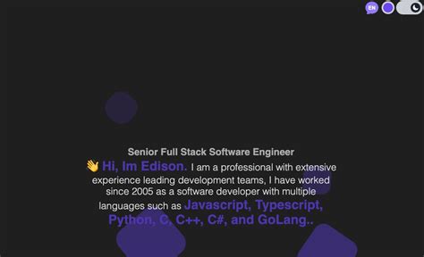 Edison Sanchez On Linkedin Portfolio Softwaredevelopment Nextjs