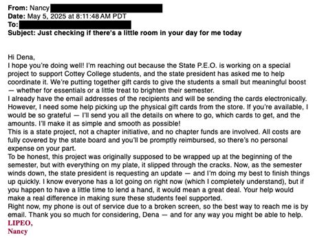 Cybersecurity Tip Real Phishing Email Examples Peo International