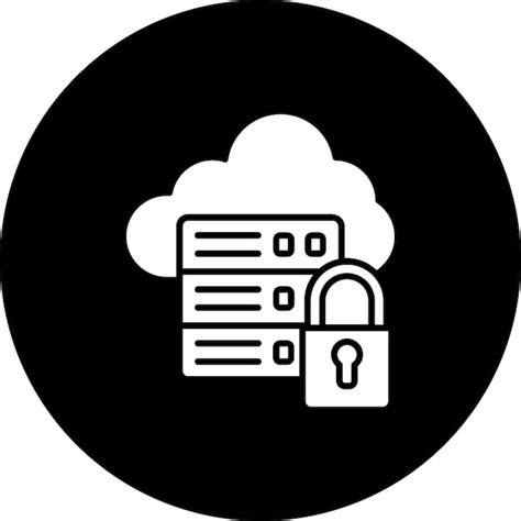 Premium Vector Secure Server Icon