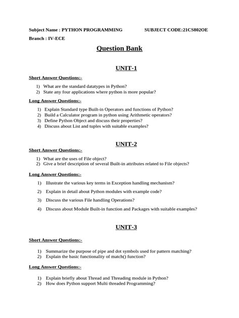 python programming question bank 1 pdf python programming