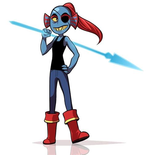 Undyne Undertale Good Reference For Clothes And Spear