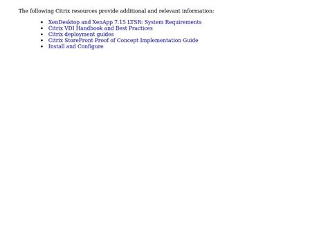 Citrix Resources Vdi Deployment Guide—citrix Xendesktop And Xenapp On