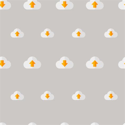 Premium Vector Download Upload Seamless Pattern Eps 10 Free Vector