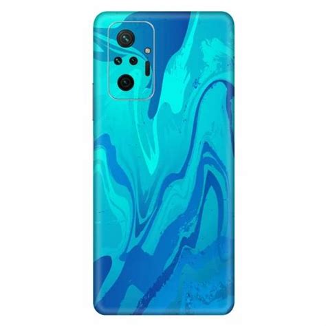 Redmi Note 10 Pro Max Posiden Blue Skins Cell Phone Skin Cellular Phone Skin Mobile Back