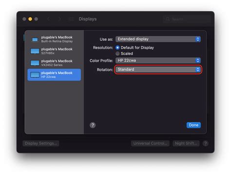 How Can I Rotate The Displays Connected To My Displaylink Based Usb Docking Station Or Usb