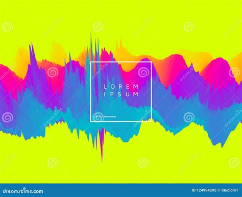 Waveform Background Dynamic Visual Effect Surface Distortion Pattern