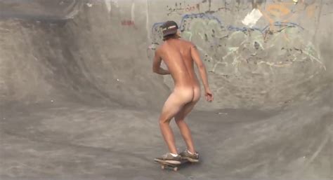 Cfnm Cmnm Public Naked Skater Thisvid