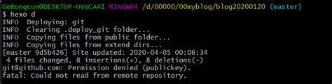 将hexo博客部署到linux云服务器 划水小能手