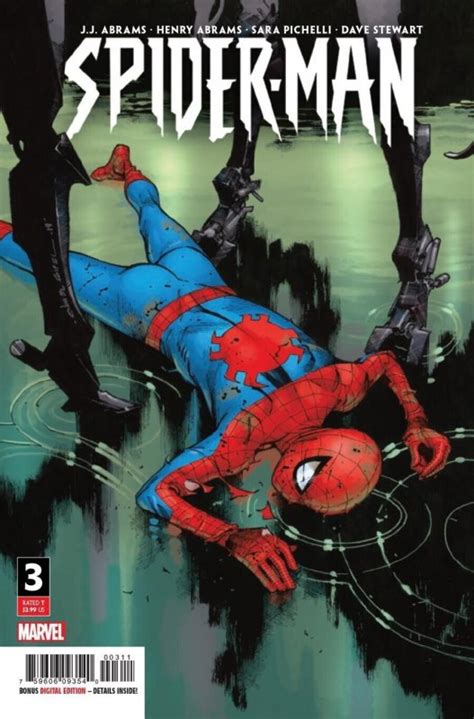 Jj Abrams Spider Man 3 Cover A Coipel Marvel 2019 Eb214 Comic Books Modern Age Marvel