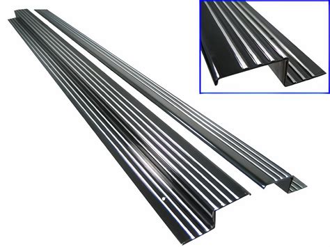 Ntsp837 4587 Vw Billet Door Sill Plates Gloss Black W Polished