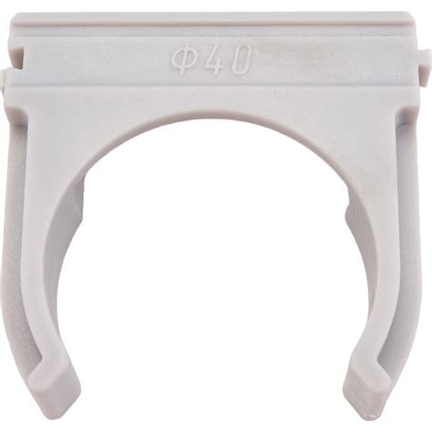 Клипса для трубы Рувинил d 40 мм, 30 шт. К01140 - выгодная цена, отзывы ...