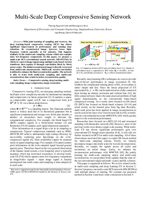 Pdf Multi Scale Deep Compressive Sensing Network