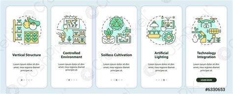 Vertical Farming And Hydroponics Concept With Icons Stock Vector 6330653 Crushpixel