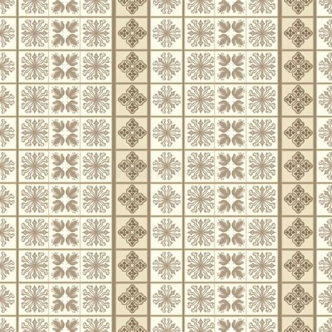Vector Ceramic Tile Pattern Abstract Mosaic Seamless Ornament Stock
