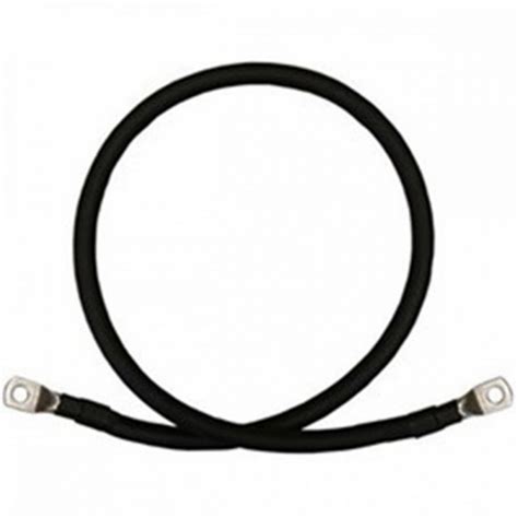 Batteriekabel Schwarz 70 Mm² 0 5 Meter 1x M8 Und 1x M10 Öse Für
