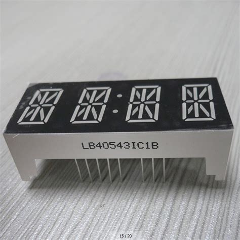 Sgs Anode 14 Segment Alphanumeric Led Display For Stb Car Radio