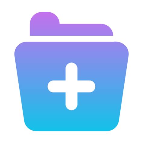 add file generic flat gradient icon