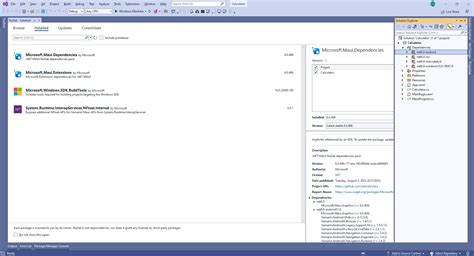 The MAUI Dependencies Are Not Restoring In Solution Dotnet Maui Discussion GitHub