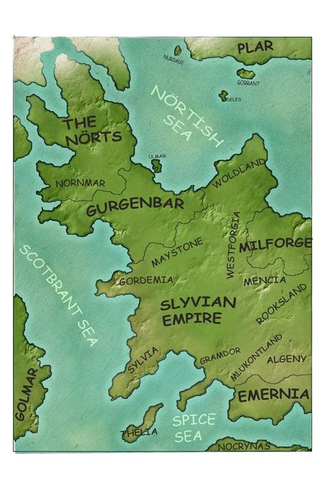 Entry 29 By Bilalbostanci For Create Fantasy Map From Author Drawing
