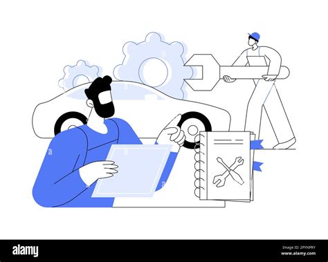 Car Service Abstract Concept Vector Illustration Stock Vector Image And Art Alamy