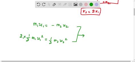 SOLVED An Explosion Causes An Object Initially At Rest To Break Into Two Pieces One Of These