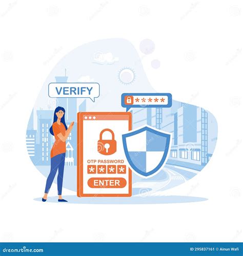 Otp Authentication Secure Verification One Time Password For Secure