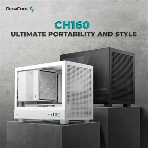 Deepcool Introduces Ch160 Itx Case Wmd Tech
