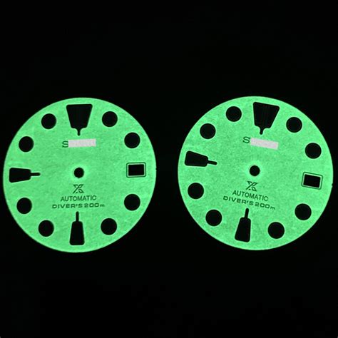 Watch Parts 285mm Watch Dial Skx007 Full Luminous Vicedeal