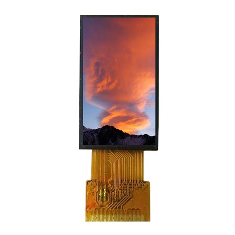 0 96 Inch 80x180 Resolution 4 SPI Connector ST7735S IC Small Size Lcd For Sports Bracelet Watch