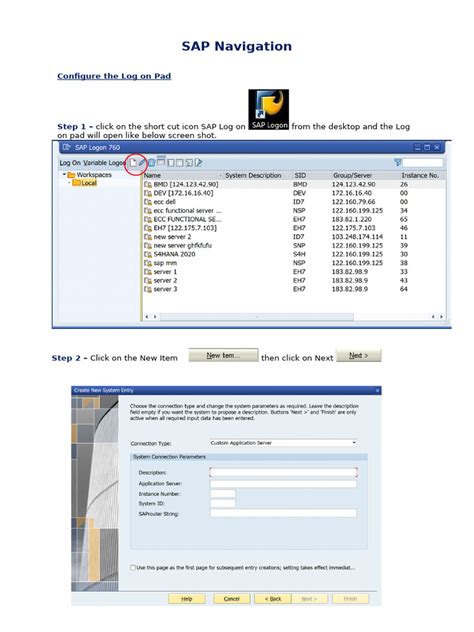 1 sap step by step navigation guide for beginners pdf menu computing graphical user