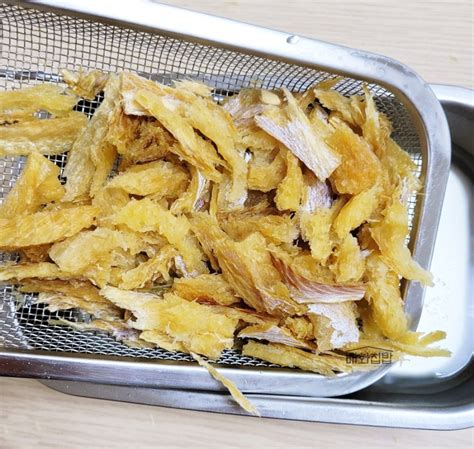황태채볶음 만드는법 황태볶음 북어채볶음 요리 레시피 마른반찬 종류 네이버 블로그