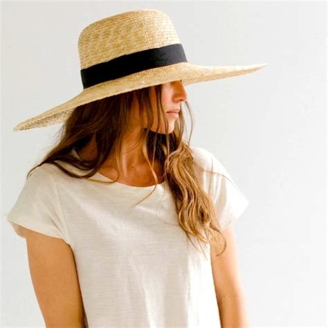 Gigi Pip Accessories Gigi Pip Gwen Oversized Wide Brim Straw Hat