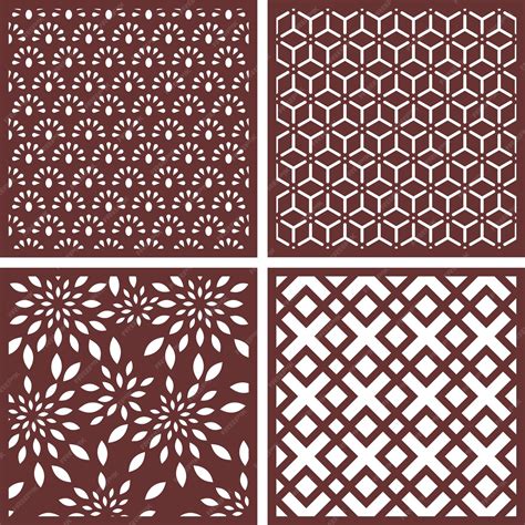 Premium Vector Jali Design For Cnc Router And Laser Cutting Vector