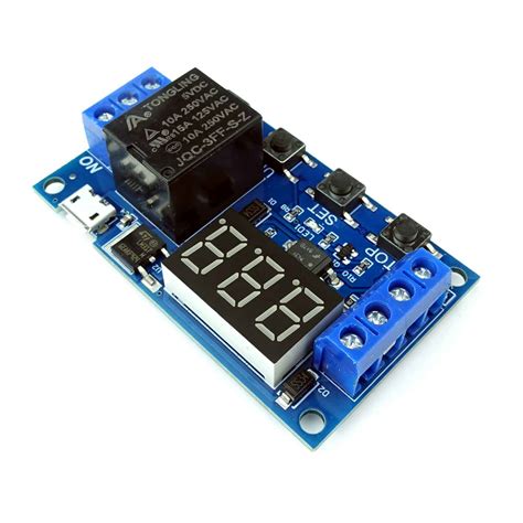 Реле за време с таймер за забавяне 9 режима на работа