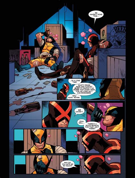Cyclops And Wolverine Having Beers 1 20140313