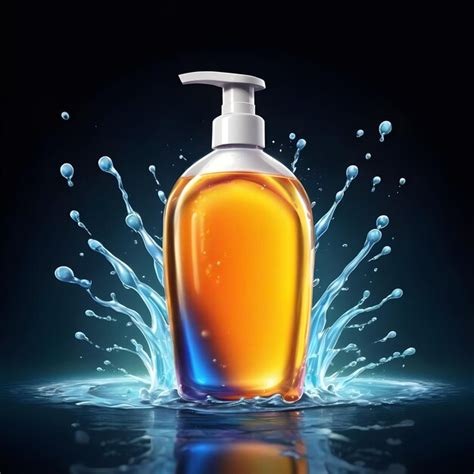 Liquid Soap Bottle Premium Ai Generated Image