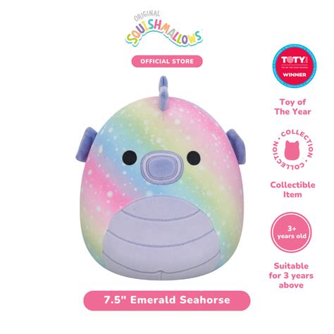 Jual Squishmallows Emerald Seahorse 75 Inch Boneka Kuda Laut Lucu Plush Toys Shopee Indonesia