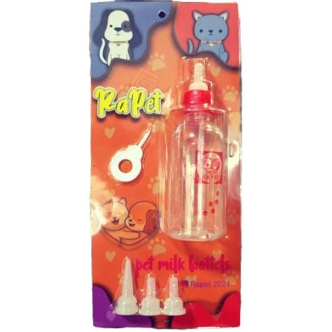 خرید و قیمت شیشه شیر گربه و سگ به همراه سر شیشه یدک مدل براق ترب