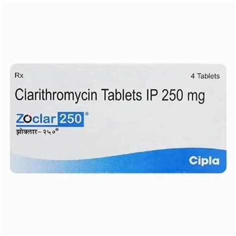 Clarithromycin Tablets Ip 250 Mg At ₹ 123 Box In Nagpur Id 2853248962991