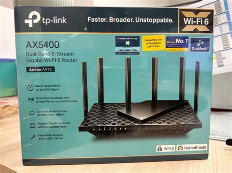 TP Link AX Wifi Router BNIB Computers Tech Parts Accessories Networking On Carousell